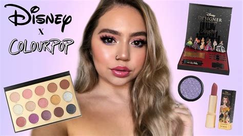 Colourpop X Disney Designer Collection Review And Tutorial