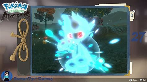 Lets Play Pokemon Legends Arceus Episode 27 Still Filling The
