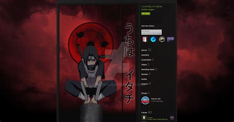 Itachi Uchiha Steam Artwork By Pablo61432 On Deviantart