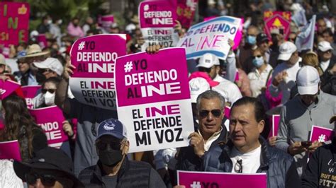 Marcha Por El INE En Monterrey Alternativas Viales Y Calles Cerradas
