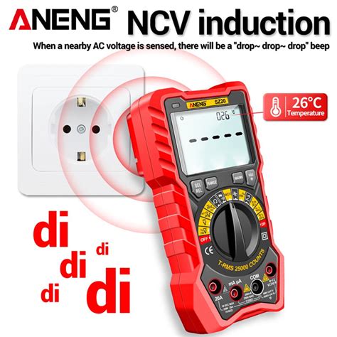 ANENG SZ20 25000 Counts Professional Digital Multimeter – ThinkRobotics.com