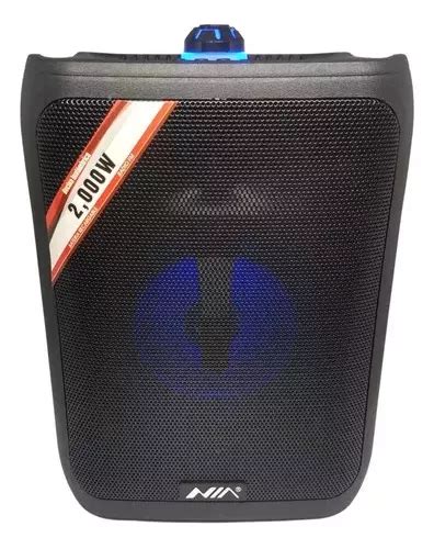 Parlante Cabina Recargable Radio Bluetooth Usb Sd Nia An 083 Cuotas