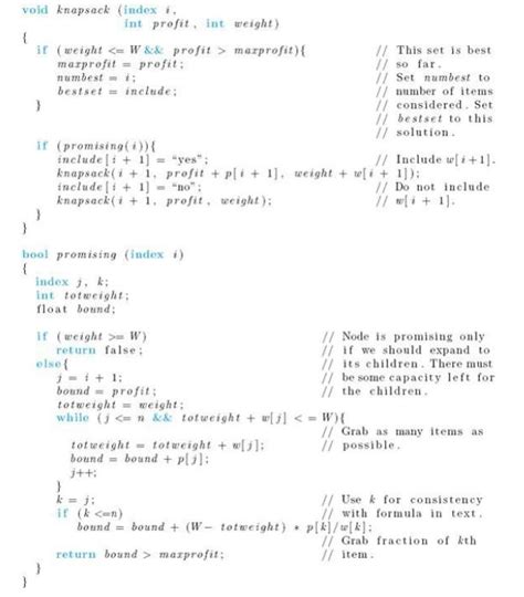 Solved 34 Implement The Backtracking Algorithm For The 0 1 Chegg