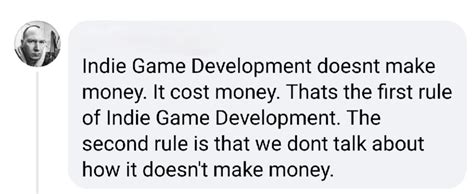 The First Rule Of Indie Game Dev Rindiegamedevforum