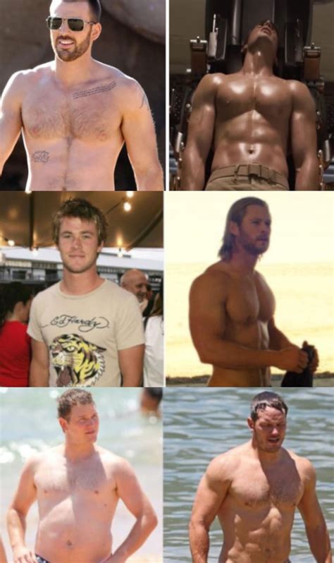 Captain America Chris Evans Transformation