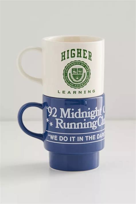 Collegiate Stacking Mug Urban Outfitters