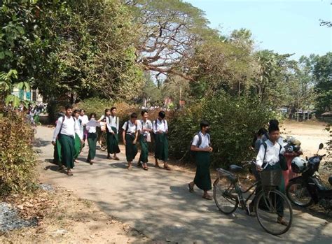 ဘီးလင်းမြို့နယ်၌ ၂၀၂၂ ၂၀၂၃ ပညာသင်နှစ် Grade 5 နှင့်grade 9 အတန်းတင်စာမေးပွဲ တတိယနေ့ သင်္ခ