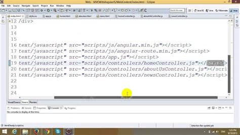Mvc Architecture In Angularjs Part 1 Youtube