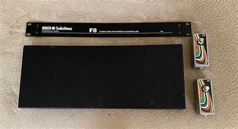 Midi Solutions F8 Eight Input Footswitch Controller With 2 Reverb