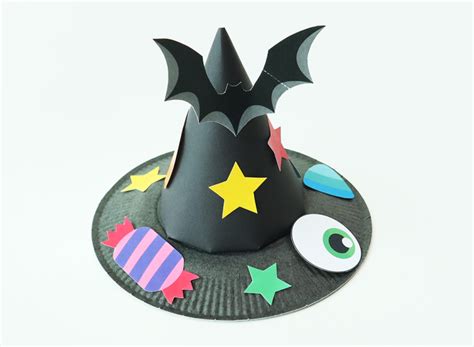 할로윈데이 코스튬 🔮 마녀 모자 만들기