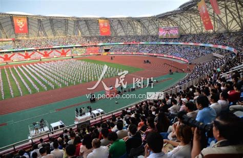 河北省第十四届运动会开幕 人民图片网