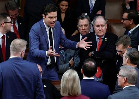 Photo Of AOC Laughing As Matt Gaetz Makes Impassioned Speech Goes Viral