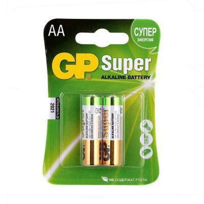 Батарейка Gp AA LR6 Super Alcaline * 2 (15A-U2 / 4891199000027) ik (ID ...