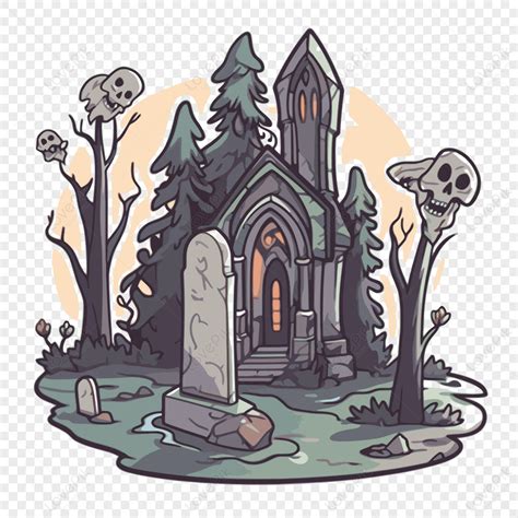 대중 문화 주입 벡터상표만화묘지 Png 일러스트 무료 다운로드 Lovepik