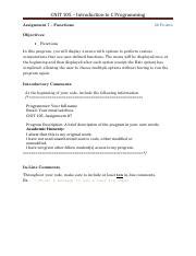 Interactive C Programming Functions Menu Factorials Max Digits