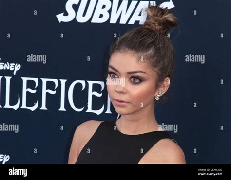 Sarah Hyland Attends The World Premiere Of Maleficent Held At The El