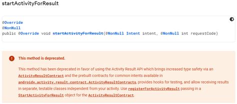 android 11 handler startactivityforresult result api 运行时权限变更