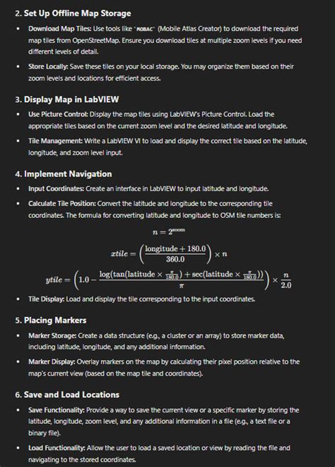 Offline Maps In Labview Ni Community