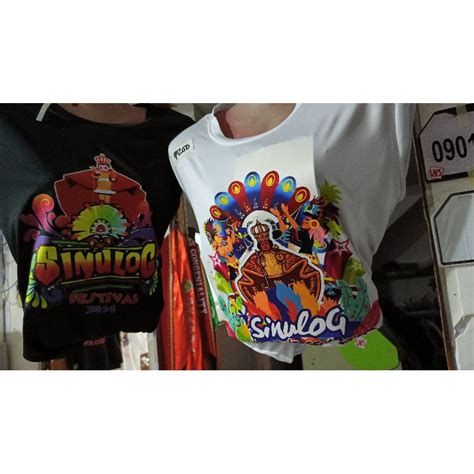Sinulog Tshirt 2024 Personalized Design Shopee Philippines