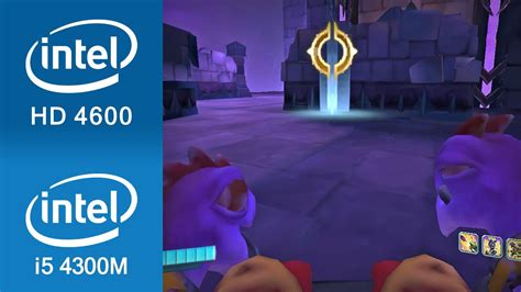 Paladins Intel I5 4300M Intel HD Graphics 4600 Gameplay Notebook