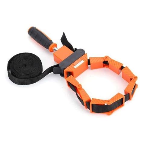 Pince à sangle en nylon ZERODIS Clip Polygon 25mm x 4m Orange