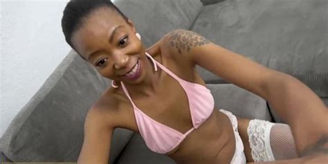 African Casting Black Amateur Cougar Busted Open In Fake Job Interview