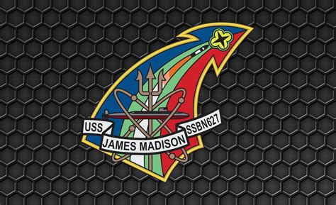 Uss James Madison Ssbn 627 Ballistic Missile Submarine Etsy