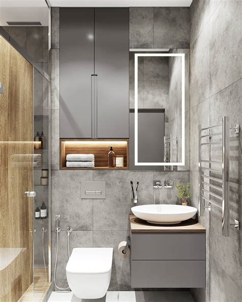 Desain Interior Kamar Mandi Minimalis Sederhana Desai