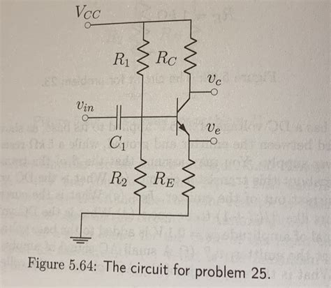 Solved Consider The Transistor Circuit Shown In Chegg
