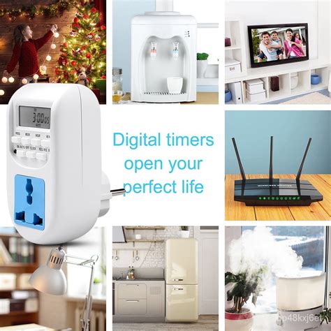 Digital Timer Energy Saving Al 06 Electronic Socket Plug Tv And Home