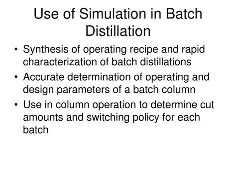 ppt batch distillation powerpoint presentation free download id 172190