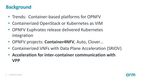 Empowering Container Based Nfv Infrastructure With Vpp