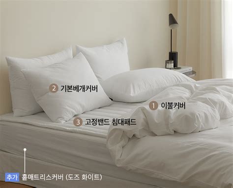 호텔 100수 고밀도 순면 홑패딩 이불커버ssqk 6종