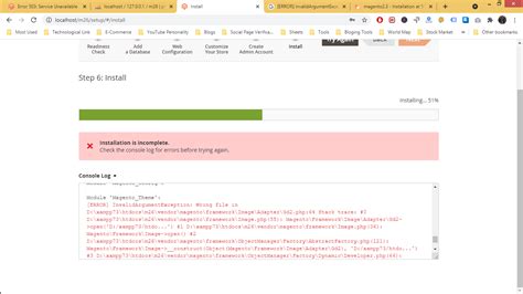 Windows Magento 236 P1 Installation Incomplete And Showing Errors