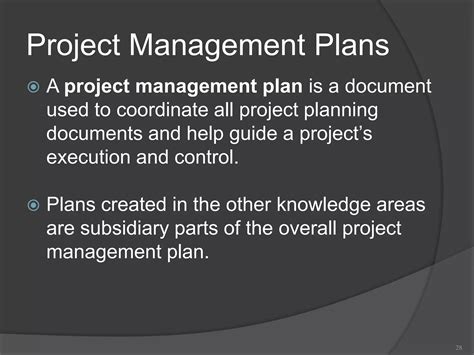 Project Management Chapter 4 Project Integration Management 1 Pptx