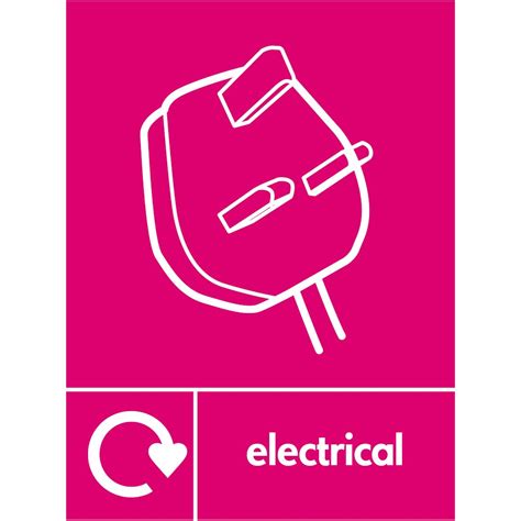 Electrical Waste Recycling Signs From Key Signs Uk