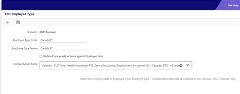 how to update compensation items via data load rules