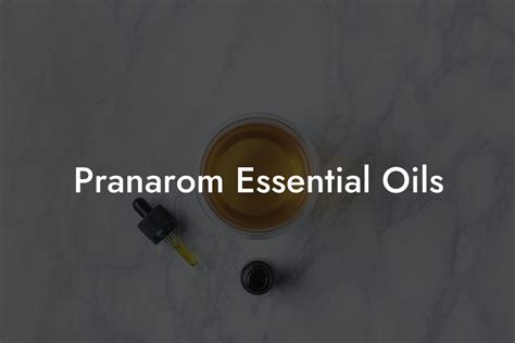 Tobacco Essential Oils Oshu Artisan Essential Oils