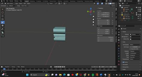 i want to 3d print my blue object but the sizing and scaling really