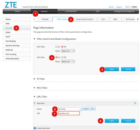 How To Block Websites On Airtel Xstream Zte Fiber Router
