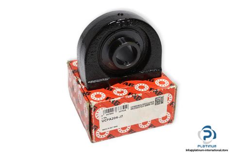 FAG UCPA204 J7 PLUMMER BLOCK HOUSING UNIT Platinum International