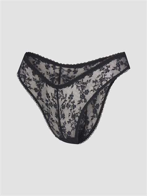 Lace After Dark Brazilian Panty In Black Savage X Fenty