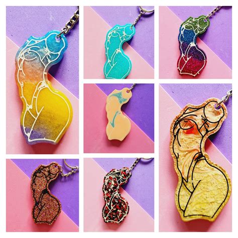 Nude Woman Keyring Naked Lady Keyring Female Torso Keyring Etsy UK
