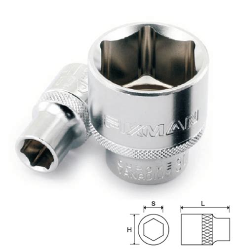 Fixman Box Spanner 12 Dr 19mm 6pt