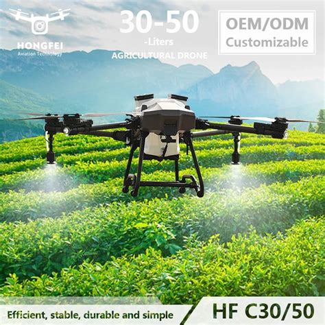 Logo Custom Drones Agriculture Carbon Fiber Frame Dron Spraying