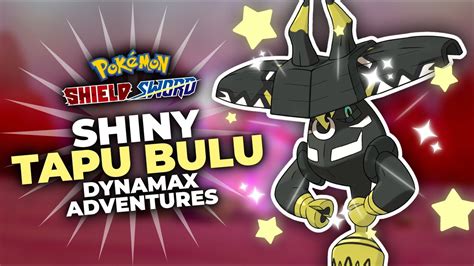 Shiny Tapu Bulu From Dynamax Adventures In Pokemon Sword And Shield Youtube