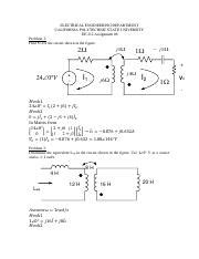 Electrical Engineering Circuit Analysis Study Guide Course Hero