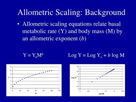 Ppt Allometric Exponents Support A 34 Power Scaling Law Powerpoint Presentation Id667673