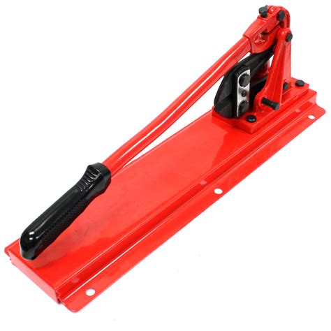 24 Bench Type Swaging Tool Set W Crimper Cable Bolt Cutter Head