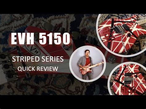5150 Striped Series Guitar Quick Review Youtube